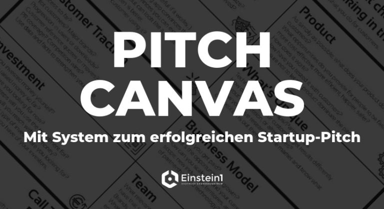Pitch Canvas: mit System zum erfolgreichen Startup-Pitch